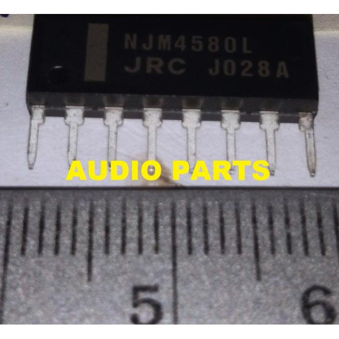 Jual Jrc4580L Sip-8 Dual Operational Amplifier Ic Audiopa83 Diminati Banget | Shopee Indonesia