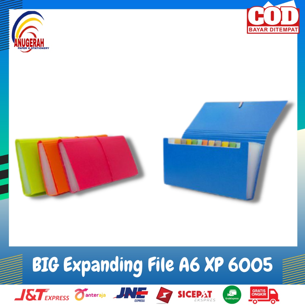 Jual BIG Map Expanding File A6 / Giro Tali XP 6005 (PCS) | Shopee Indonesia