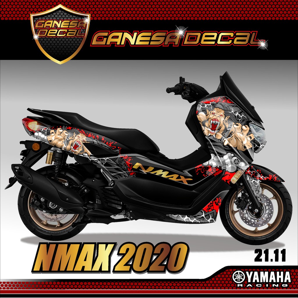 Jual Decal Sticker Dekal Stiker Motor Yamaha Nmax 155 New Fullbody 2020 ...