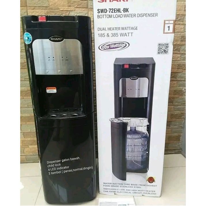 Jual DISPENSER SHARP B GRADE TIPE SWD-72EHL-BK-B | Shopee Indonesia