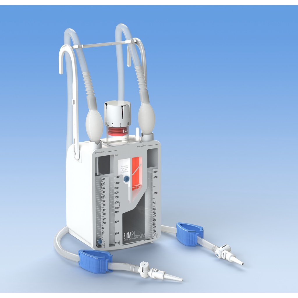 Jual CHEST DRAIN TYPE XL 2000 SD kapasitas 2000ML DOUBLE INLET SINAPI ...