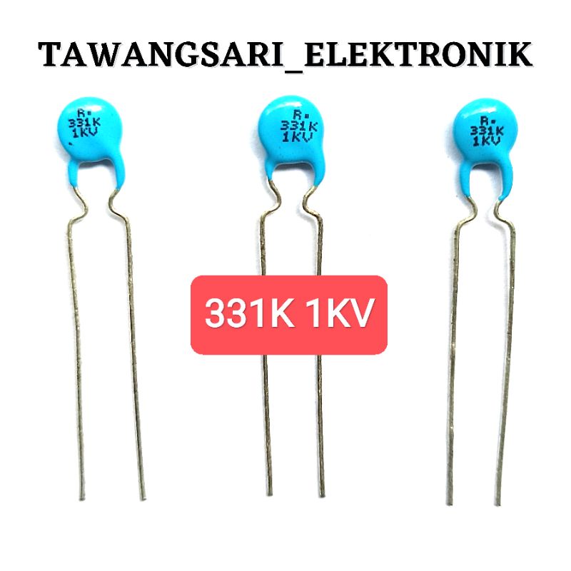 Jual Kapasitor 331k 1kv capasitor 331k 1kv KAPASITOR 331k 1KV ORIGINAL ...