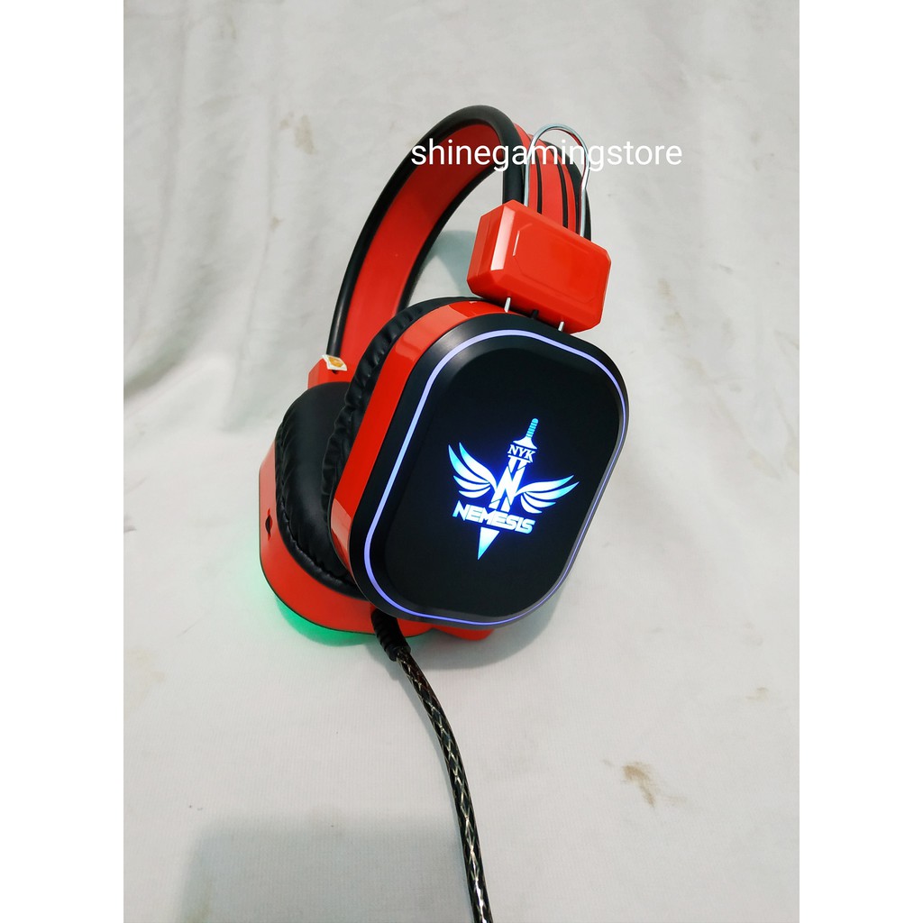 Jual NYK Nemesis Headset Gaming HSN-03 Argus RGB Headphone HS N03 ...