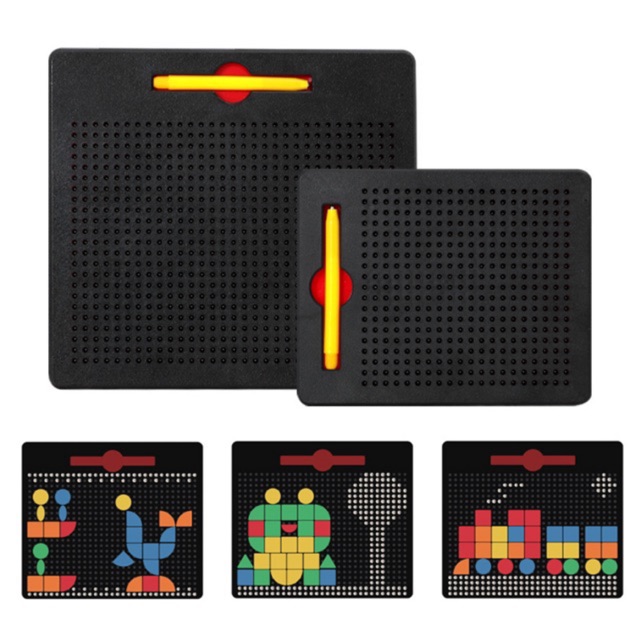 Jual Magnetic beads drawing boards - magnetic boards - 2 in 1 mosaic ...
