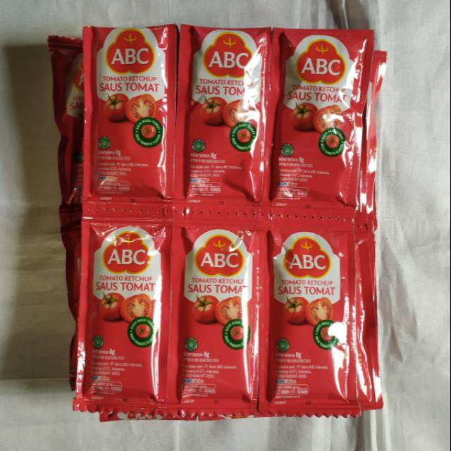 Jual ABC Saos Tomat sachet (21pcs) | Shopee Indonesia