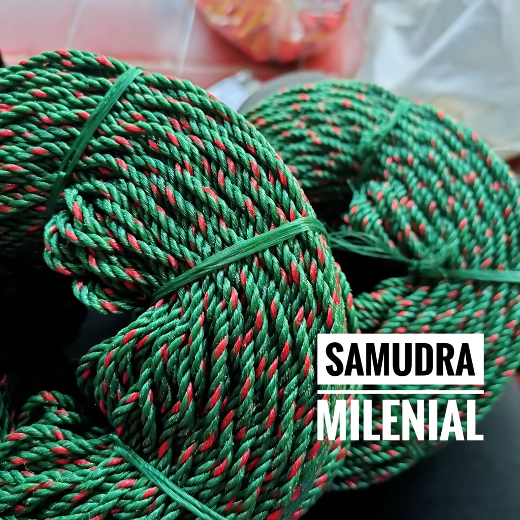 Jual Tali 3mm / Tali Tambang 3mm PE 1 ROL Cap Roda Ikan MURAH BAGUS Tali Tambang 3 mm | Shopee ...