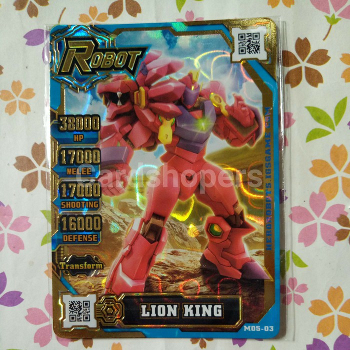 Jual hero of robots gold lion king v5 | Shopee Indonesia