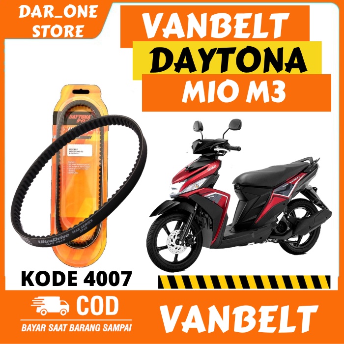 Jual Vanbelt Daytona Racing Ultra Drive Original Yamaha Mio m3 4007/ ...