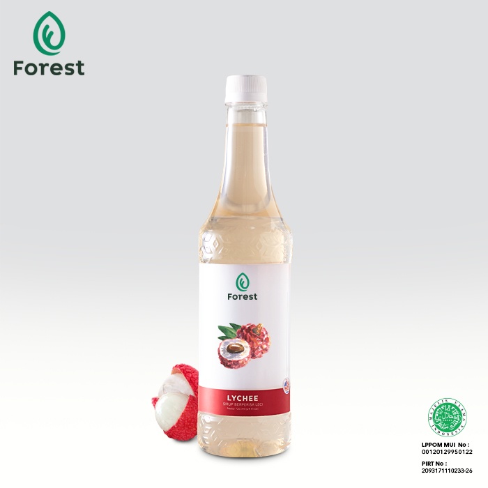 Jual FOREST SYRUP LYCHEE - Sirup Rasa Leci - 720 ml | Shopee Indonesia