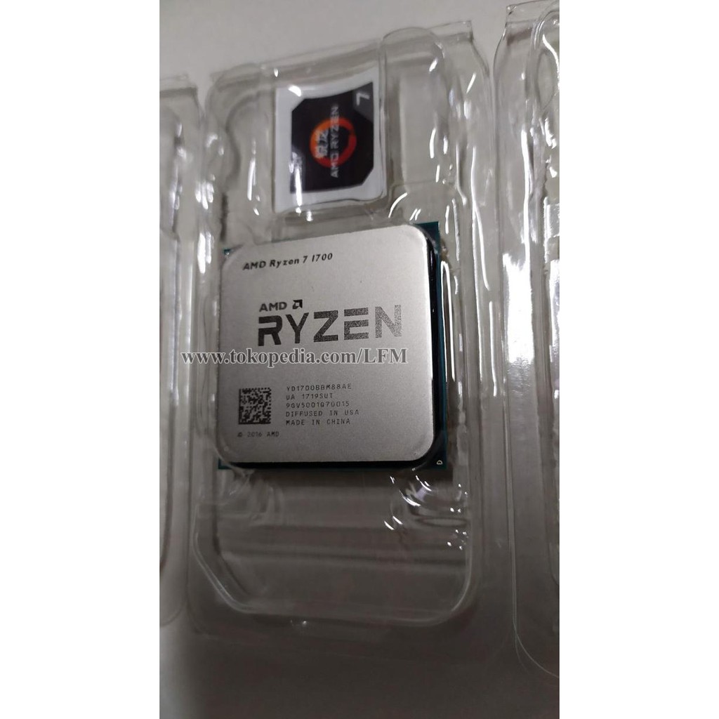 Jual NEW AMD Ryzen 7 R7 1700 AM4 8-core 16-threads | Shopee Indonesia