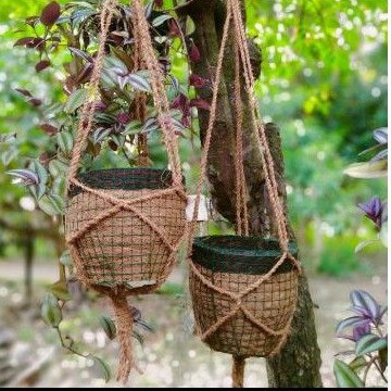 Jual Pot tanaman gantung cantik 17cm | Shopee Indonesia