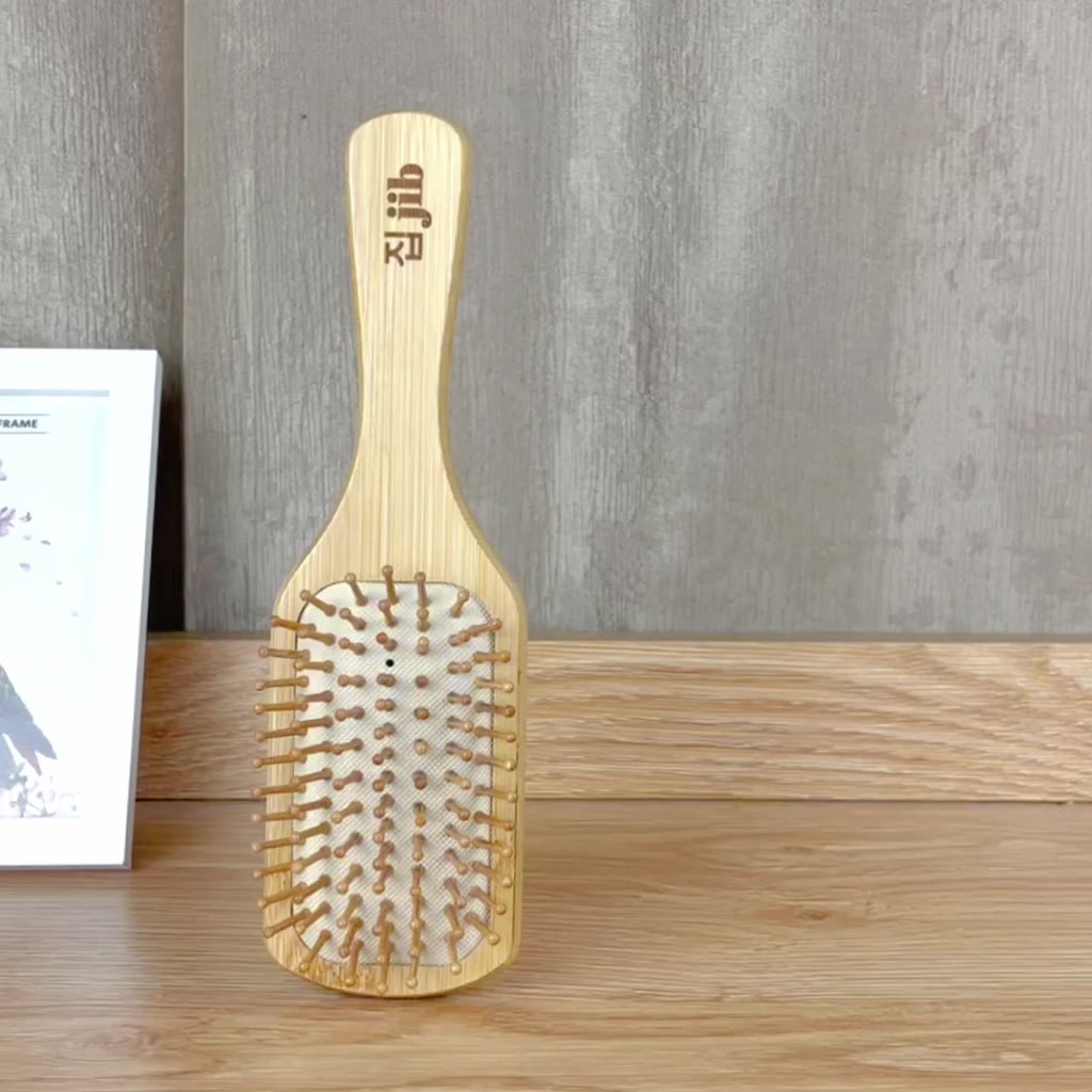Jual JIB Premium Hairbrush / Sisir Rambut Comb Kayu Bambu Anti Kusut ...