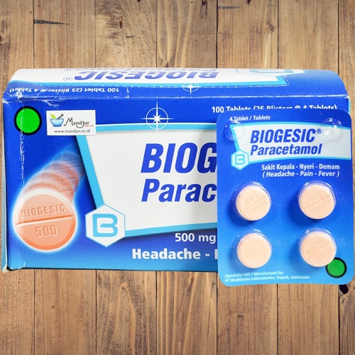 Jual biogesic perstrip isi 4 tablet | Shopee Indonesia