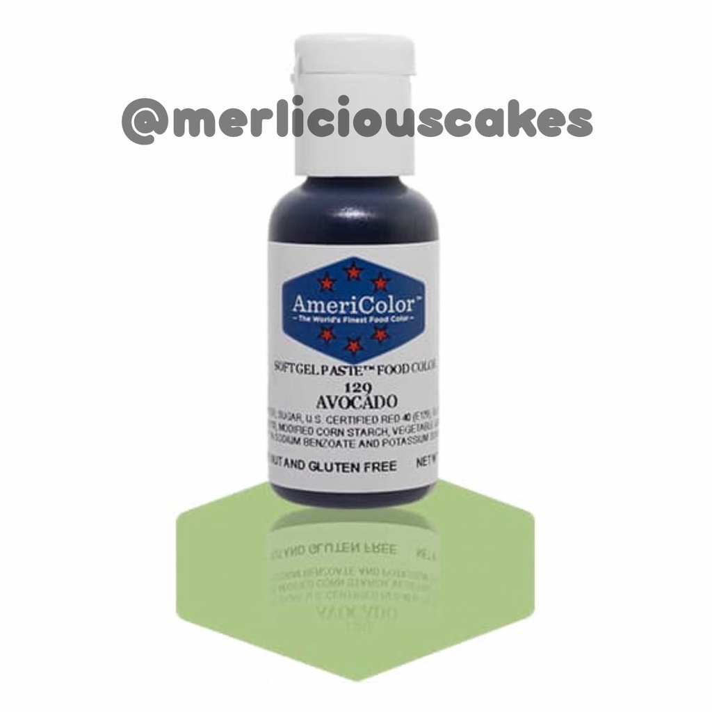 Jual Americolor 0,75 Oz Soft Gel Paste Avocado | Shopee Indonesia