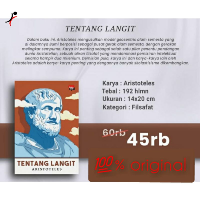 Jual TENTANG LANGIT - ARISTOTELES | Shopee Indonesia