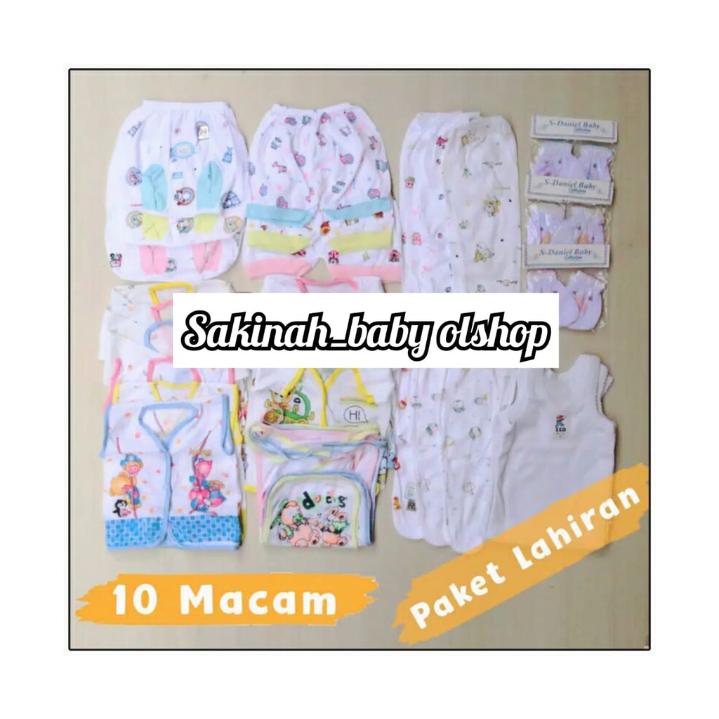Jual Paket perlengkapan bayi baru lahir (new born) | Shopee Indonesia