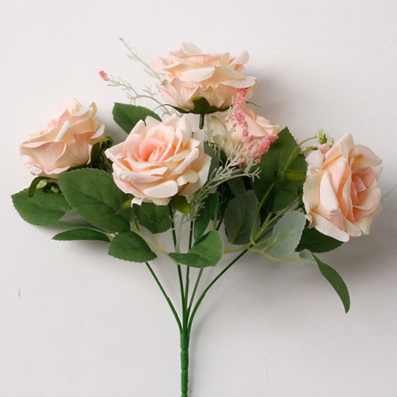 Jual (5 tangkai) Bunga Mawar Artificial Flower Diameter 7cm | Shopee ...