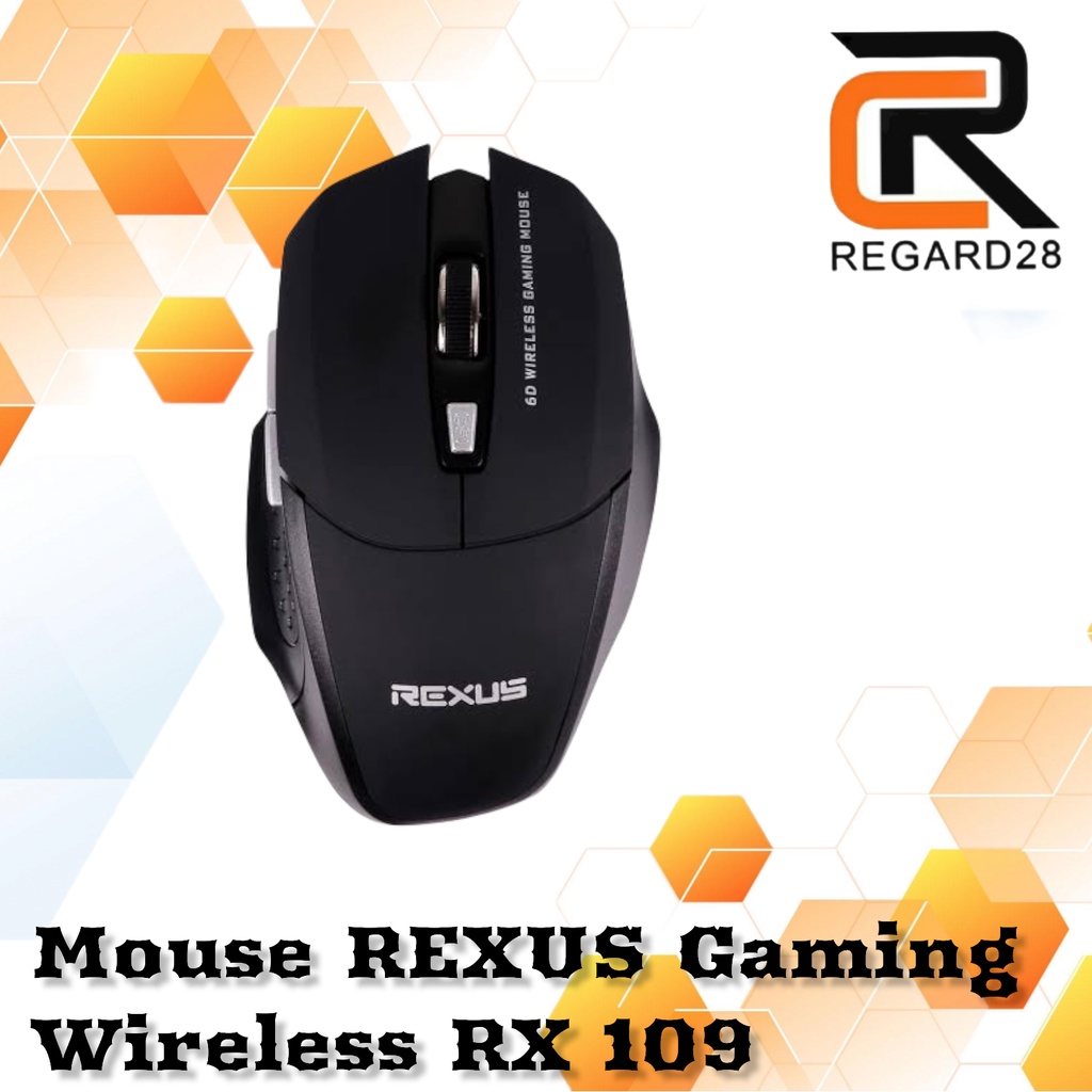 Jual Mouse Gaming Wireless Rexus RX109 Wireless | Shopee Indonesia