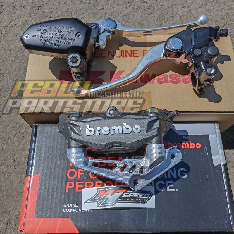 Jual MASTER REM ER6 ORIGINAL KAWASAKI HANDLE KOPLING ZX900 ORIGINAL KAWASAKI KALIPER BREMBO M432 ...