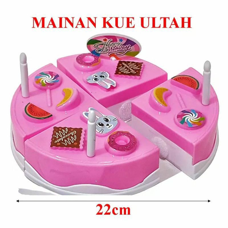Jual Mainan kue tart ulang tahun mainan kue potong ulang tahun | Shopee ...