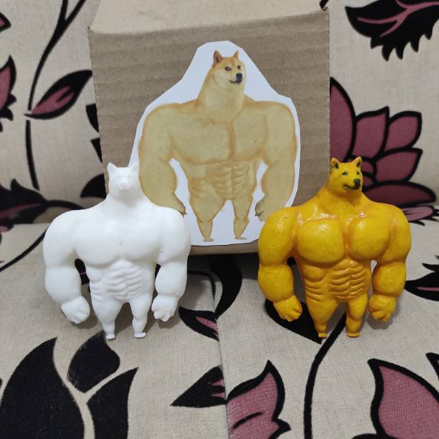 Jual Swole Doge Meme 3D print | Shopee Indonesia