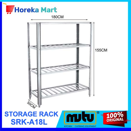Jual Rak Tempat Barang Labor | Storage Rack Stainless Steel Mutu SRK ...
