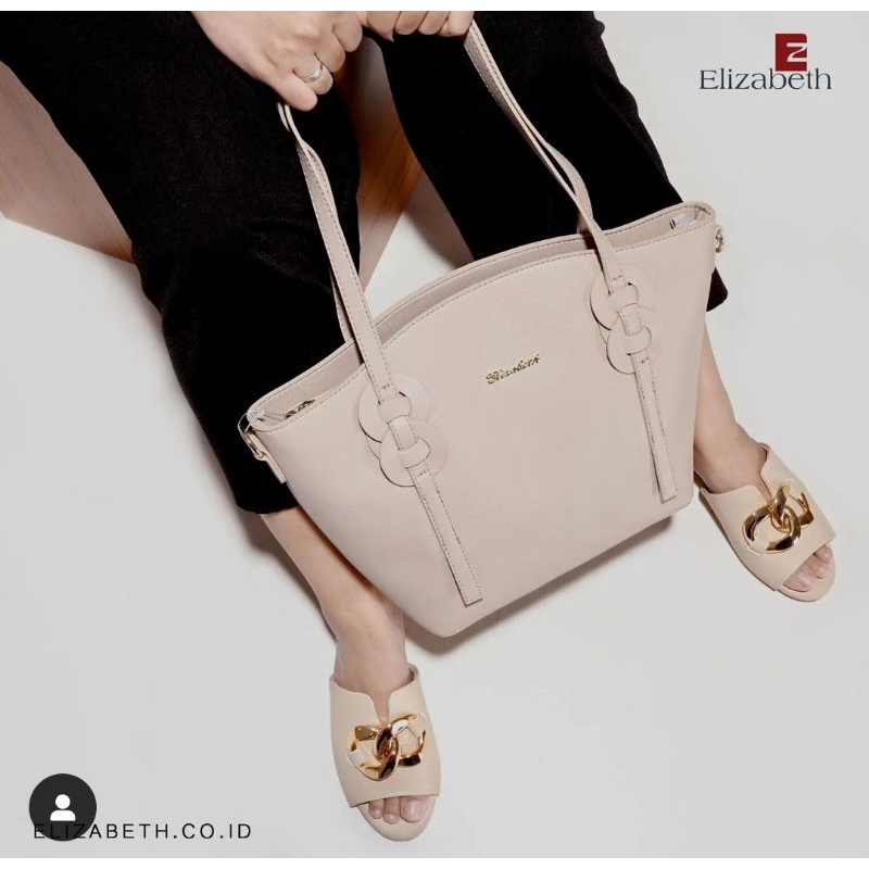Jual totebag wanita merk Elizabeth | Shopee Indonesia