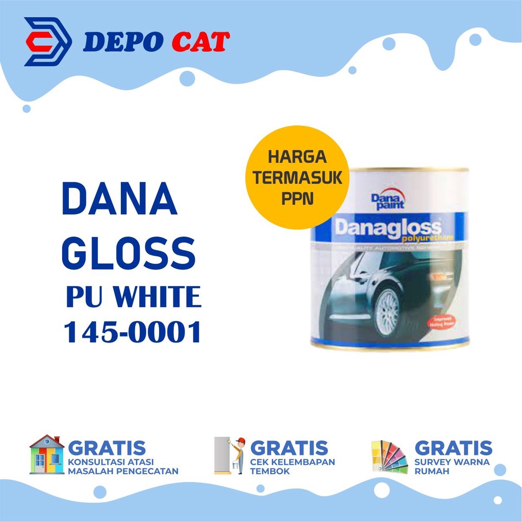 Jual Cat Duco Danagloss Polyurethane Gloss | Danagloss PU Enamel 2 ...