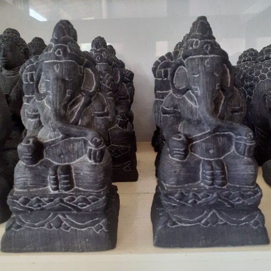 Jual hobby koleksi 1 set miniatur patung Ganesha bali besar 15 cm ...