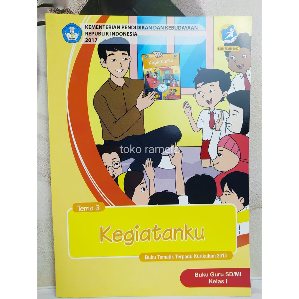 Jual Buku Guru Tematik Kelas 1 Tema 3 Kegiatanku Kurikulum 2013 Edisi