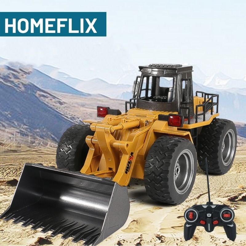 Jual Mobil Bulldozer Remote Control 1:24 6CH Mainan Buldoser RC ...