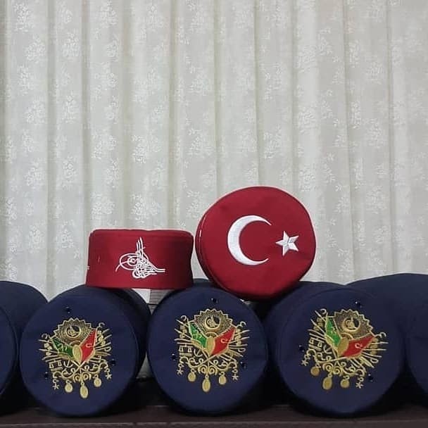 Jual READY! Peci Fez Turki / Peci Tarbus Turki Ottoman - Hitam ...