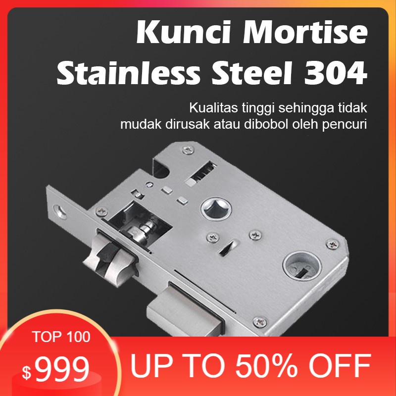 Jual KUNCI PINTU Mortise Lock Set Digital Lock Body 22*240CM sliding ...
