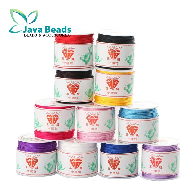 Jual Tali Shambala Macrame 40 meter Tali Hp Jade Thread For Jewelry ...