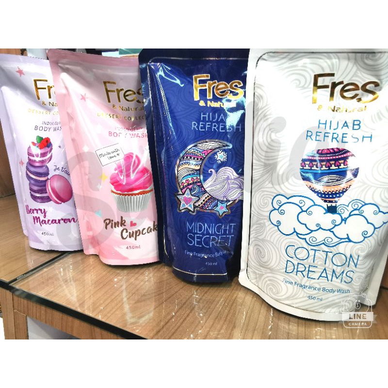 Jual (450 mL) SABUN MANDI FRESH & NATURAL BODYWAS | Shopee Indonesia
