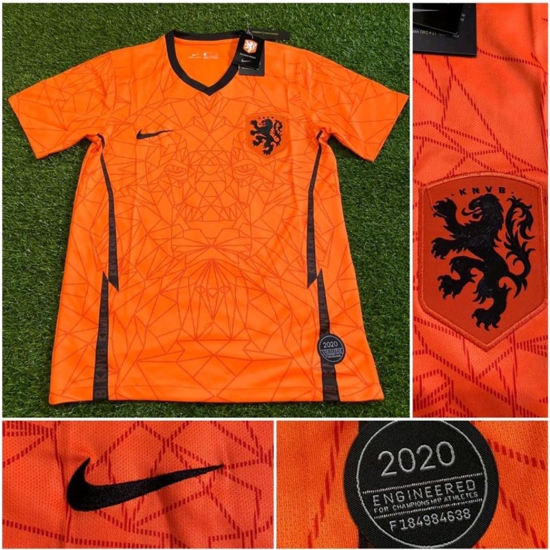 Jual Jersey Baju Bola Timnas Belanda Netherland Holland Home Orange ...