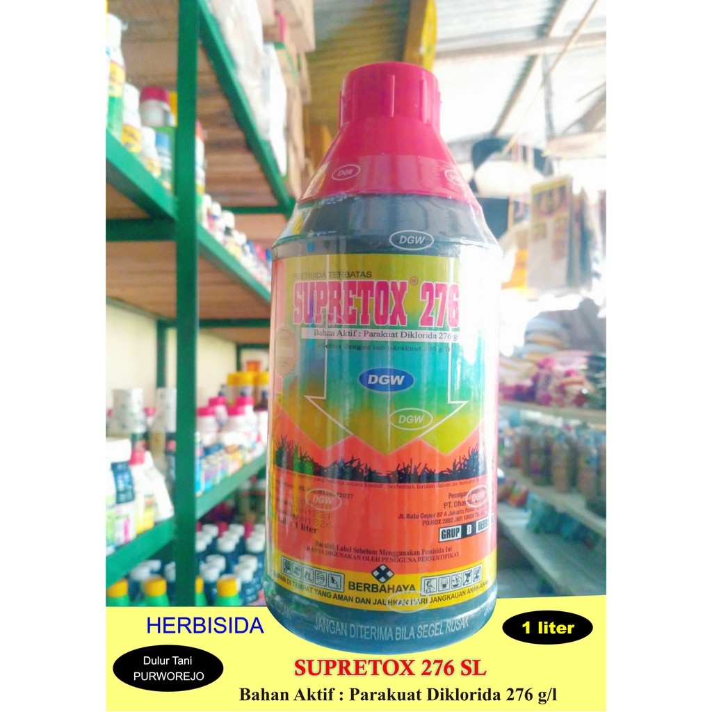 Jual Herbisida Kontak SUPRETOX 276 SL 1 liter | Shopee Indonesia Jual Herbisida Kontak SUPRETOX 276 SL 1 liter | Shopee Indonesia