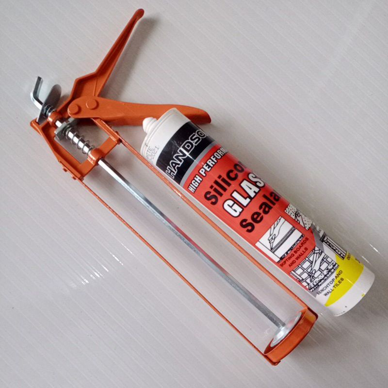 Jual Paket Tembakan Lem Kaca Sealant Clear Hitam Putih l Lem Aquarium ...