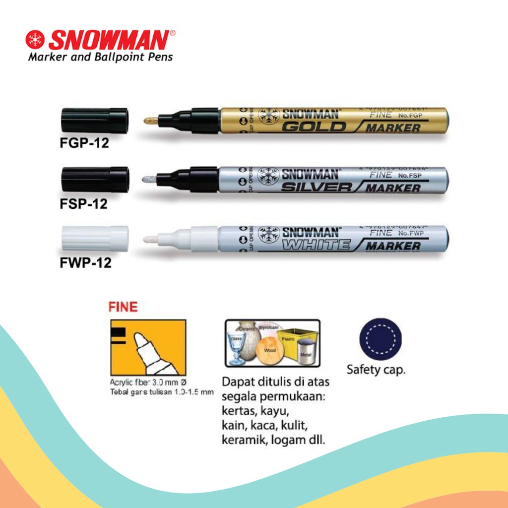 Jual SPIDOL CAT SNOWMAN KECIL (1 PCS) | Shopee Indonesia
