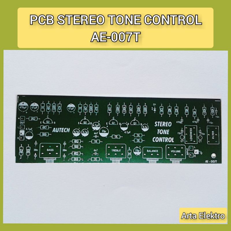 Jual PCB TONE CONTROL STEREO AE-007T | Shopee Indonesia