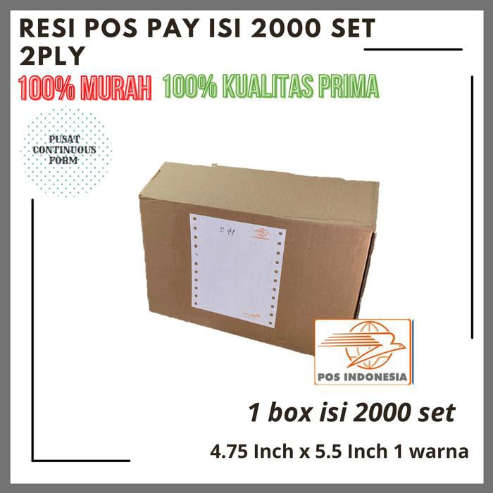 Jual Kertas / Kertas Resi Pos Pos Indonesia 2 Ply2000 Set Harga Banting ...