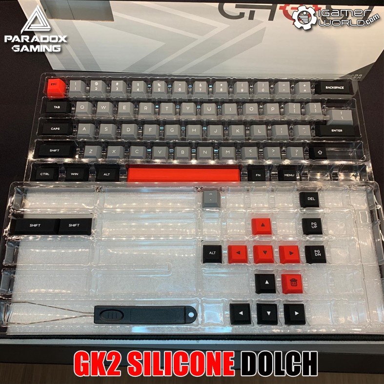 Jual Paradox Gaming GK2 Silicone Dolch 64/68 Keycaps Mechanical ...