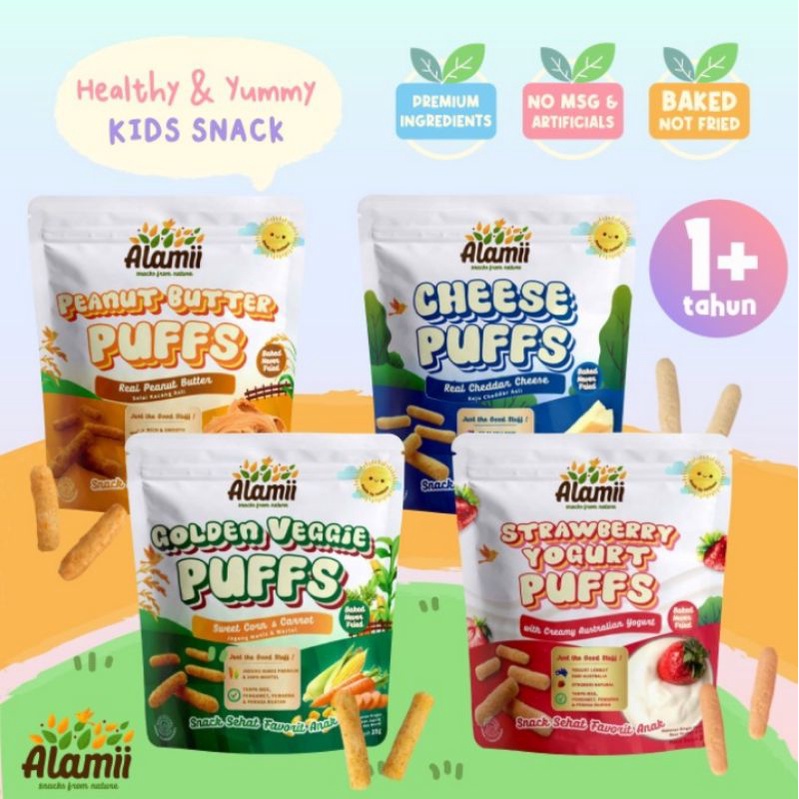 Jual Alamii Puffs Cemilan Snack Bayi | Shopee Indonesia