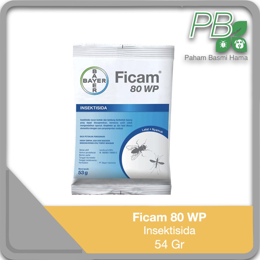 Jual Ficam 80WP - Campuran Spray Anti Nyamuk Bayer - Semprot Nyamuk ...