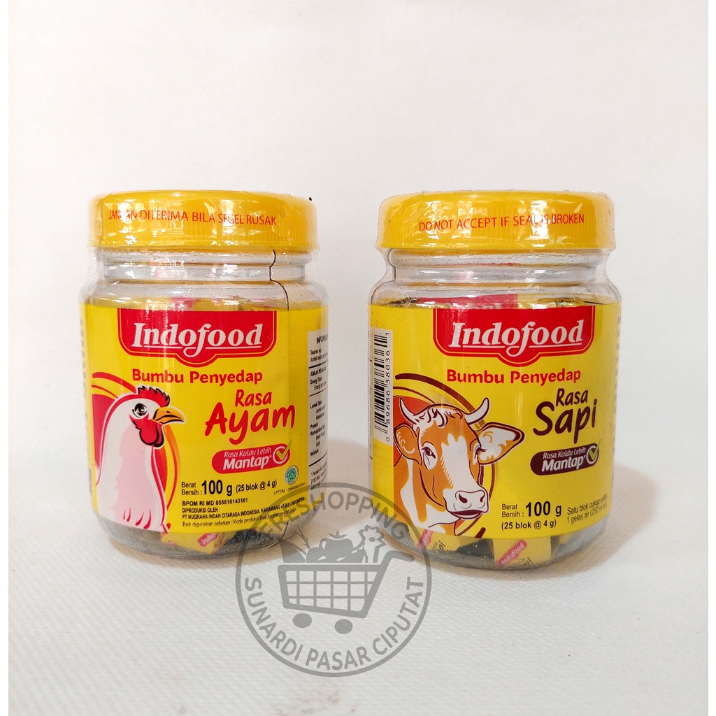 Jual INDOFOOD Bumbu Penyedap Kaldu Blok isi 25 | Shopee Indonesia