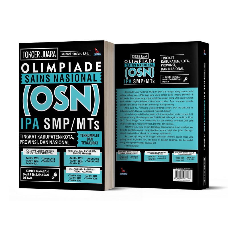 Jual Buku Tokcer Juara Olimpiade Sains Nasional (OSN) IPA SMP/MTs - LAKSANA | Shopee Indonesia