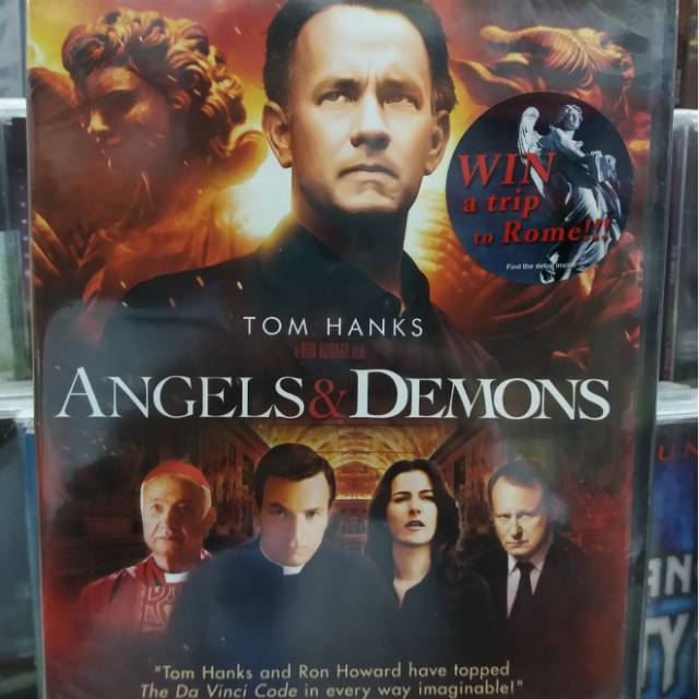Jual DVD Original Film ANGELS & DEMONS . TOM HANKS . | Shopee Indonesia