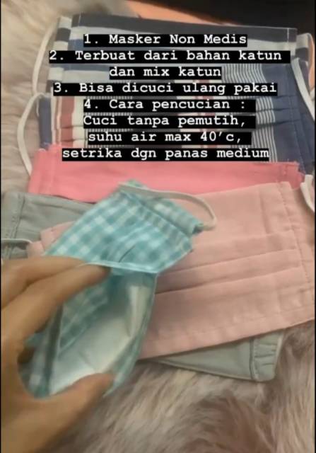 Jual Masker kain non medis | Shopee Indonesia