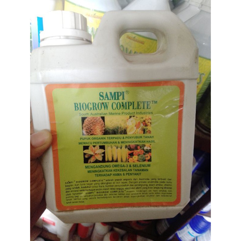 Jual SAMPI BIOGROW COMPLETED KEMASAN 1LITER | Shopee Indonesia