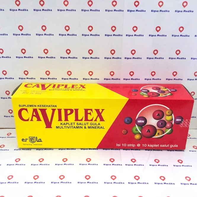 Jual Caviplex Box Isi 100 Tablet - Multivitamin | Shopee Indonesia